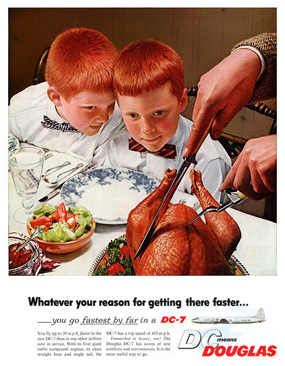 Plan59 :: 20th Century Illustration :: Thanksgiving Dinner, 1955